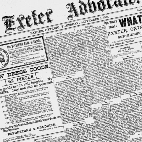 Digitized Newspapers | Huron County Museum